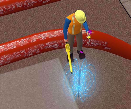 Magnetic Locator Operation. Locate Management Institute